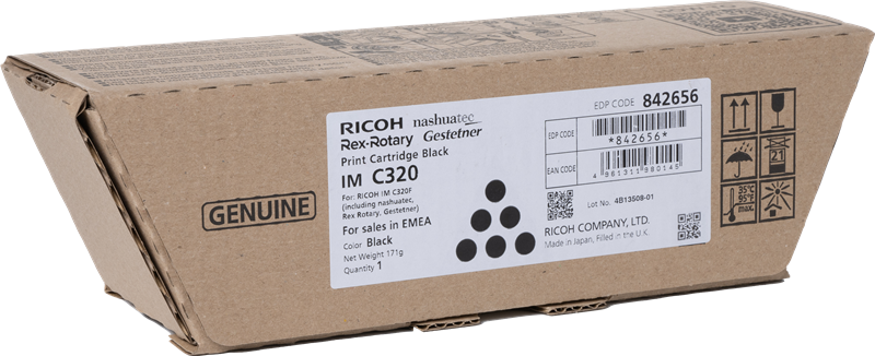 Ricoh IM C320 nero toner | tonerjet24.it